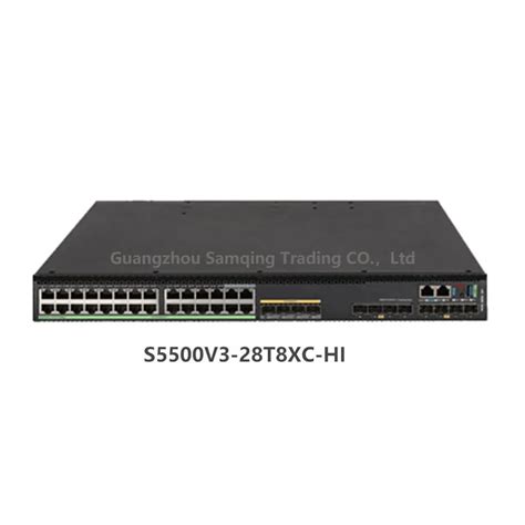 S5500v3 28t8xc Hi Ethernet Network Switch New H3c Mainnet Switch