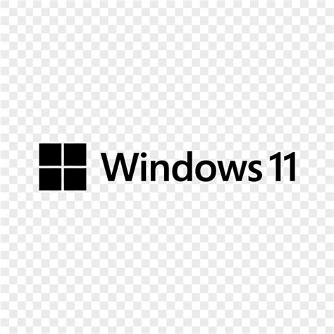 Png Windows 11 Black Logo Citypng