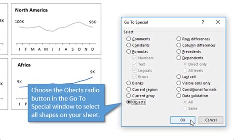 5 Ways To Select Multiple Shapes Excel Campus