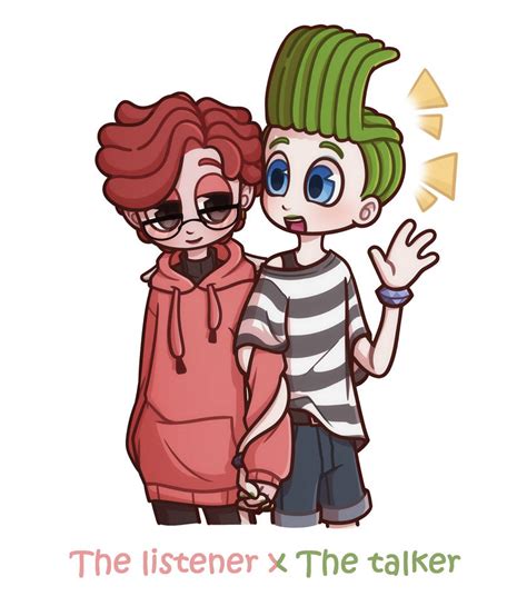 Listener And Talker By Nnylar On Deviantart