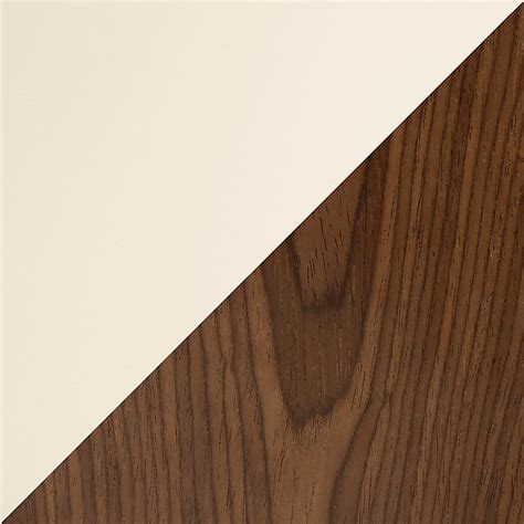 Mermod Walnut Dark Wood Cream Beige Polyester Fabric Swivel Counter