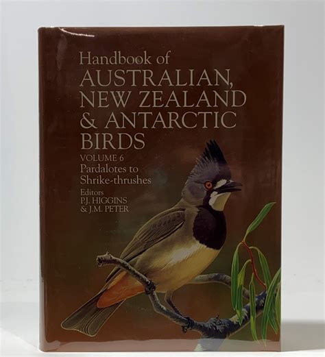 Lot Hanzab Handbook Of Australian New Zealand And Antarctic Birds Volume 6