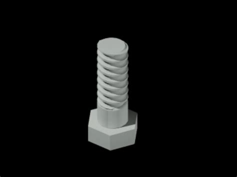 Bolts And Nuts Blocks In AutoCAD CAD Library