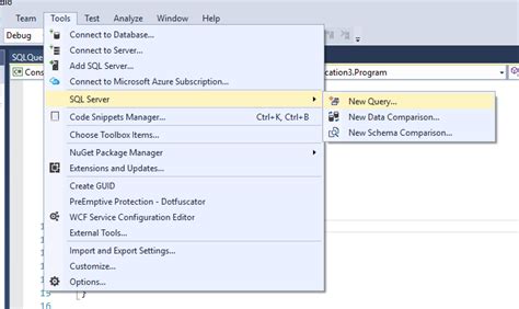Visual Studio Sql Query And View Designer Not Appearing Stack Overflow