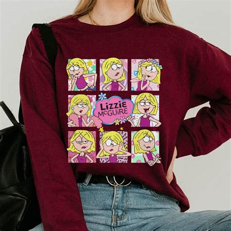Retro 90s Funny Lizzie Mcguire Shirt Disney Vacation Tee Birthday