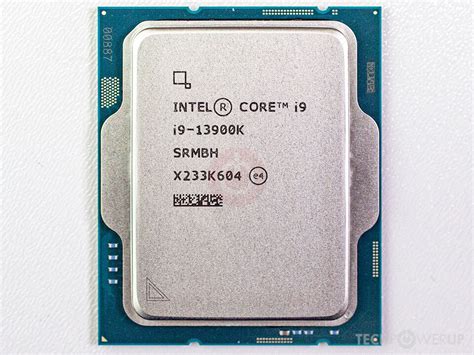 Intel Core I9 13900K Specs TechPowerUp CPU Database