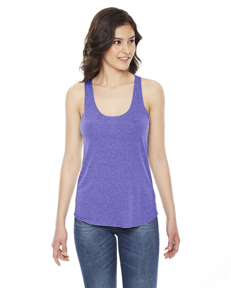 American Apparel Tr308w Ladies Triblend Racerback Tank Shirtspace