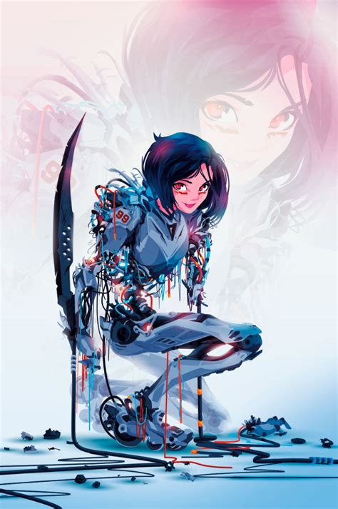 Battle Angel Alita By Chasingartwork On Deviantart