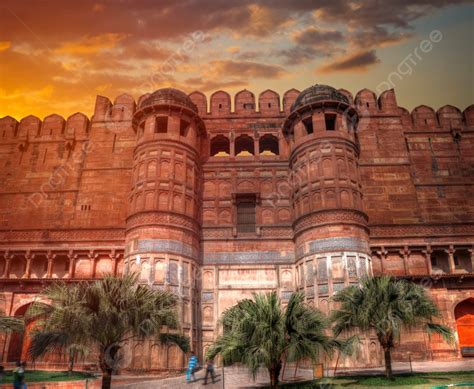 Red Fort Is A Fortress In The Indian City Of Agra India Red Fort Photo