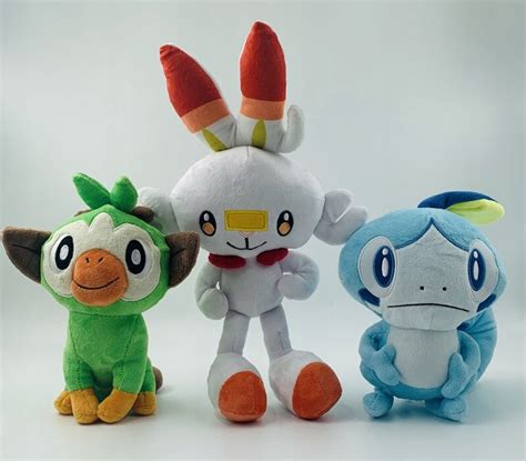 Kreskówka Pokemon Postaci Serii Sobble Scorbunny 11055516625