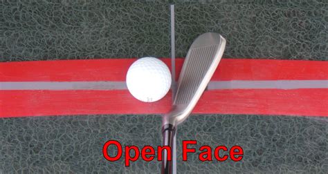 What Is Open Face Golf Club At Joannie Adams Blog