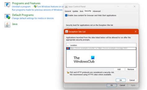 Java Application Blocked By Java Security Settings Fix