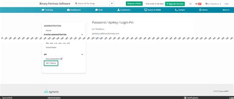 Syncro Msp Integration • Help Guide • Checkcentral By Binary Fortress Software