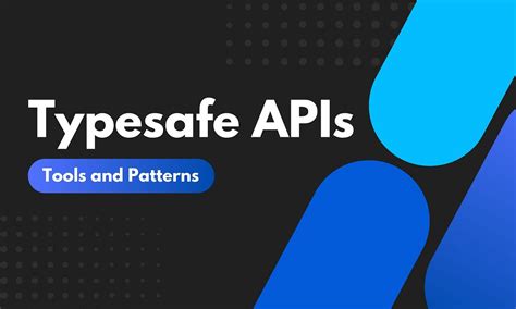 5 Tools And Patterns For Typesafe Apis Ashan Fernando Bits And Pieces Bits And Pieces