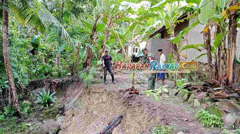 Abrasi Sungai Cikaso Ancam Rumah Warga Banjaranyar Ciamis