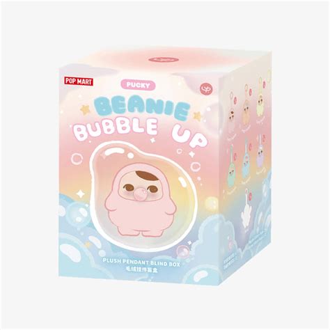 Popmart Pucky Beanie Bubble Up Series Plush Pendant Blind Box
