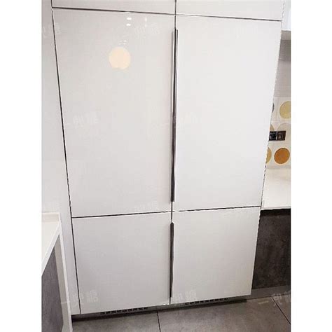 拥有超薄机身的嵌入式冰箱 一兜糖 装修家居生活社区