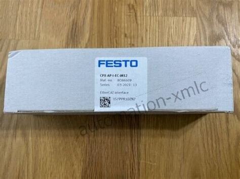 Festo Valve Island Bus Node Module Cpx Ap I Ec M12 8086609 （dhl） Ebay