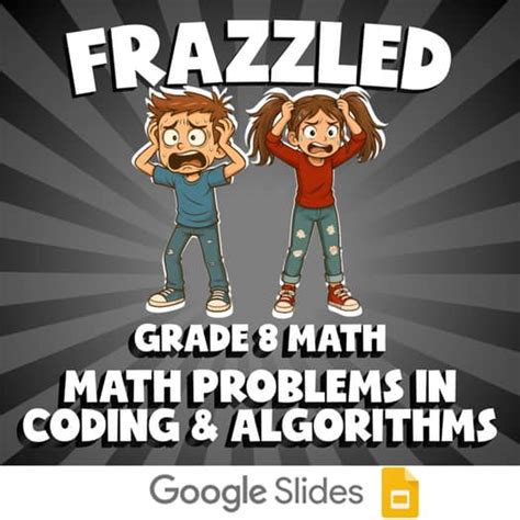 Math Problems In Coding And Algorithms Frazzled Math Game No Prep Grade