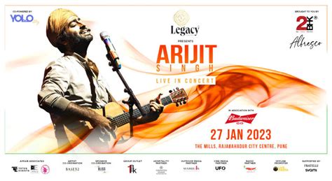Arijit Singh Live In Pune 2023 Ticketexpress