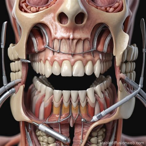 Periodontal Anatomy Diagram Stable Diffusion Online