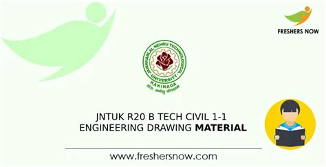 JNTUK R20 B Tech Civil 1 1 Engineering Drawing Material PDF