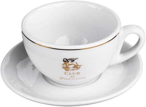 Club Di Poccino Caffé Latte Tasse Mit Unterteller Caffe Milano