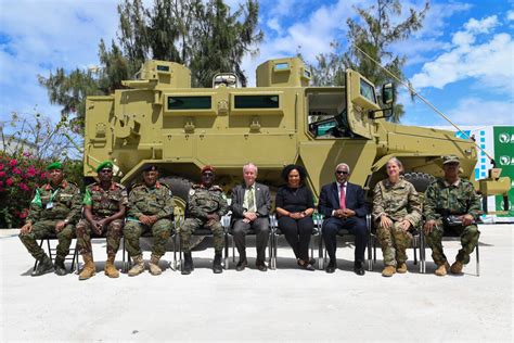 AU Peacekeeping Mission In Somalia Receives Military Vehicles From US
