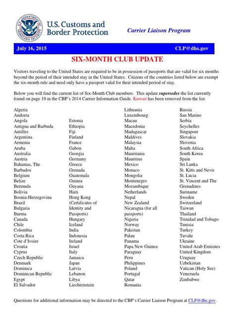 Six Month Club Update 0 Pdf Passport Nationality Law