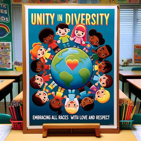 Unité Dans La Diversité Embrasser Toutes Les Races Avec Amour Et