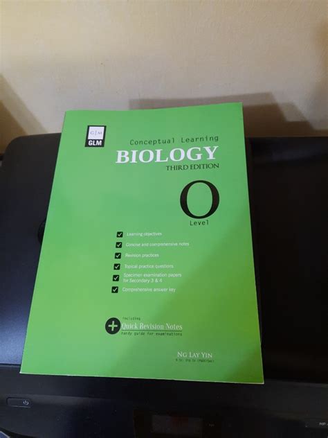 Biology O Level Guide Book Hobbies And Toys Books And Magazines