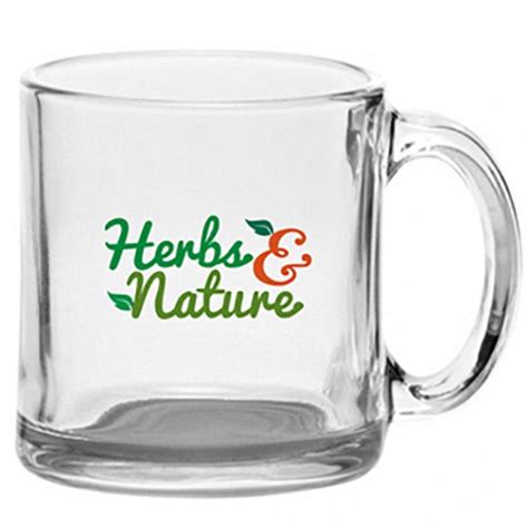 Libbey Promotional Clear Glass 13 Oz C Handle Mug