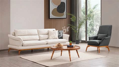 Miya Modern Sofa Set Evgor Furniture