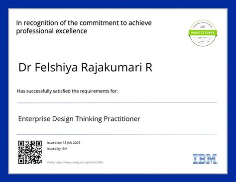 Drrfelshiya Rajakumari On Linkedin Successfully Completed Enterprise