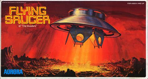 Invaders Ufo 1 72 Model Kit By Aurora