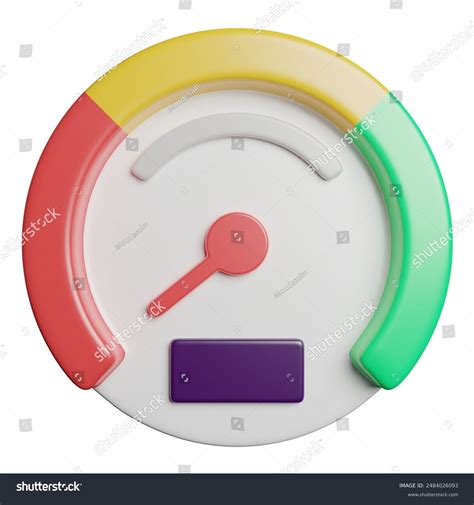 Dashboard Speedometer Performance 3d Icon Rendering Stock Illustration 2484026093 Shutterstock