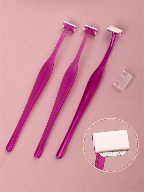 Eyebrow Razor Set 3pcs T Shaped Stainless Steel Safety Eyebrow Shaper