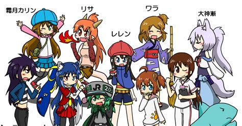 よその子 オリキャラ大集合7 ハル朝日のイラスト Pixiv