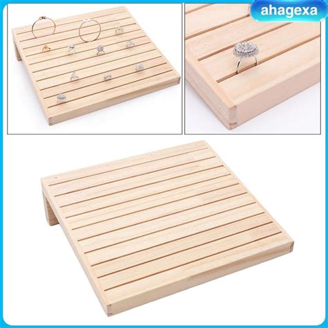 Ahagexa 10 Rows Display Holder Home Organizing Storage Rack Earrings