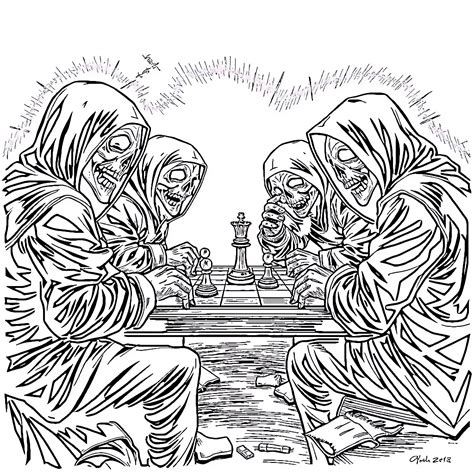 Best Slasher Coloring Pages Free Printable Pdf