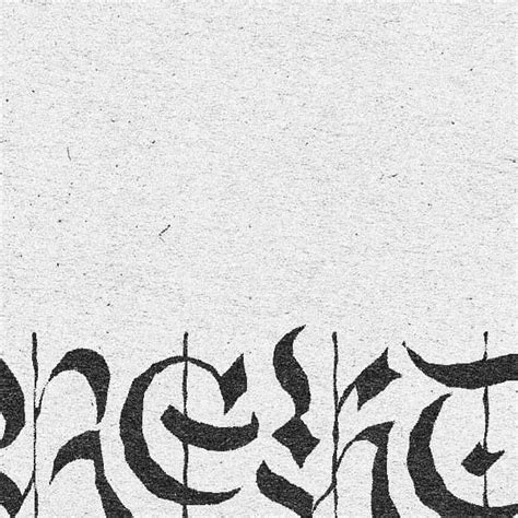 Szymon Czajka Gothic Calligraphy Typography Design