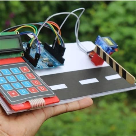 jual arduino password gate lock system training kit with source code