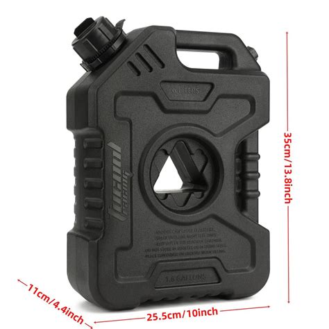 Tucool Racing Tanque De Combustible De 6L Latas De Gasolina Barriles