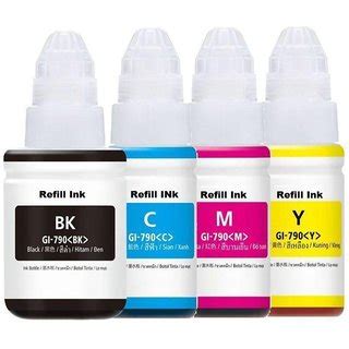Buy Canon GI Multi Color Ink Black Cyan Yellow Magenta Online From ShopClues