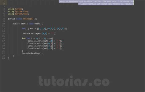 Arrays VisualStudio C Imprimir Figura E Tutorias Co