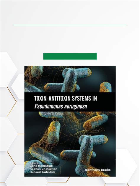 Toxin Antitoxin Systems In Pseudomonas Aeruginosa 1st Edition Full Book