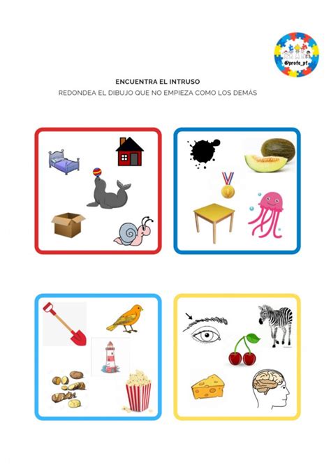 Completo cuaderno de actividades para trabajar la conciencia fonológica