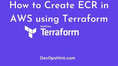 Devops Hint On Linkedin How To Create Ecrelastic Container Registry