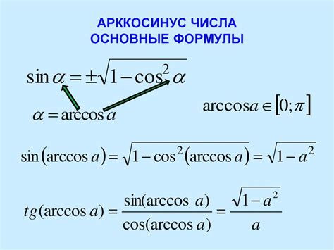 Решение уравнения Cosx A Понятие арккосинуса числа Online Presentation