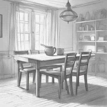 Crafting Perspective A Step By Step Guide On How To Draw A Table Trying Drawing